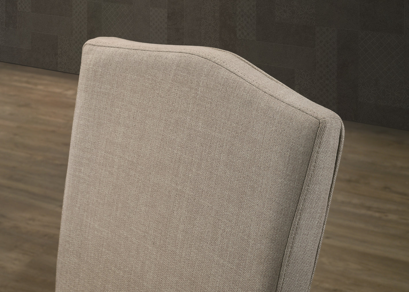 Breda Antique Gray and Dark Oak Finished Wood Dining Set, Table with F ...